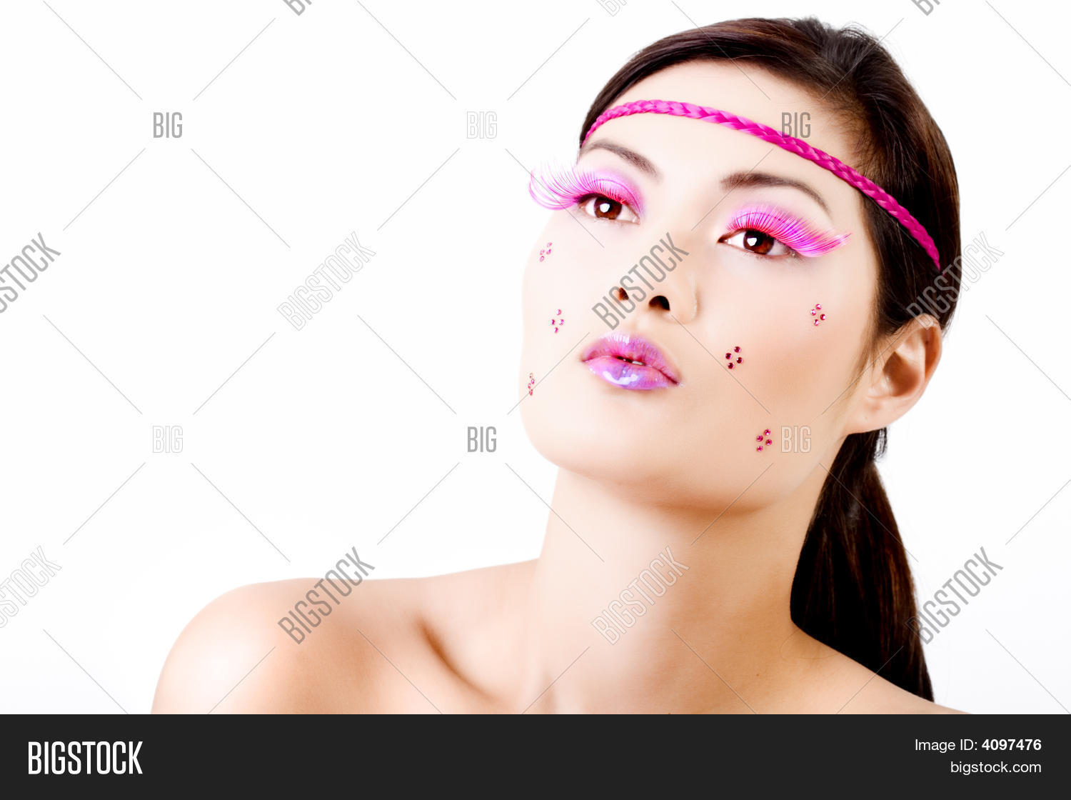 Face Colorful Makeup Image & Photo (Free Trial) | Bigstock