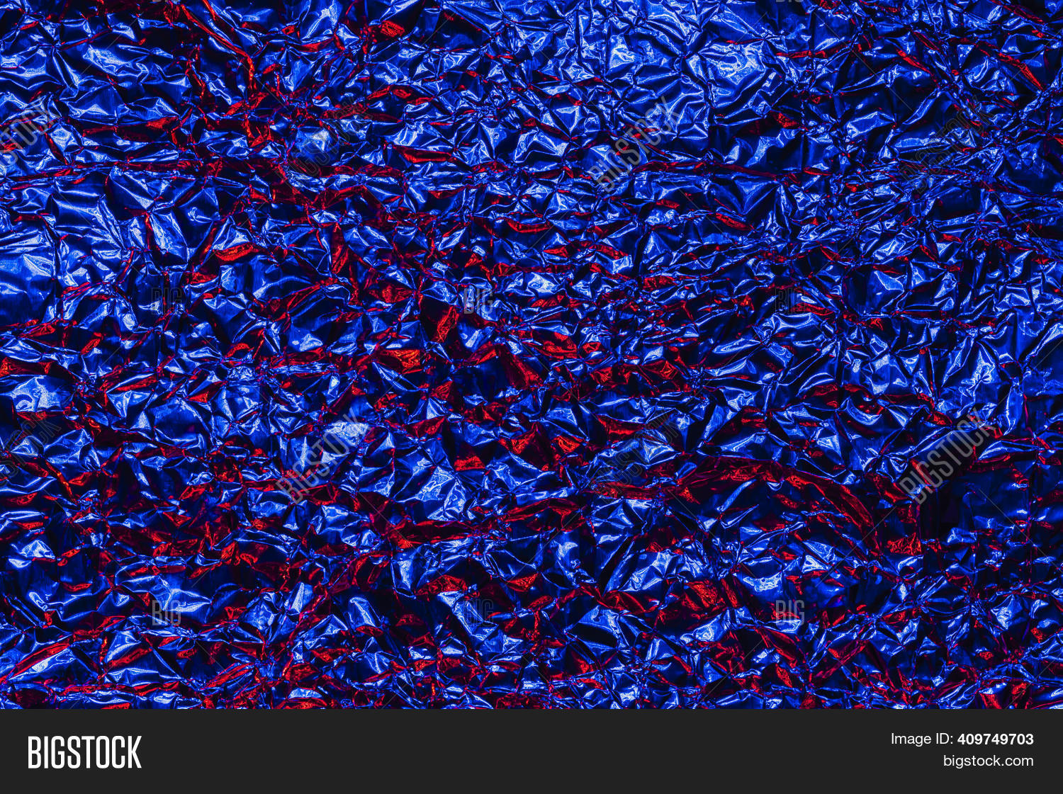 Blue Foil Background Image & Photo (Free Trial) | Bigstock