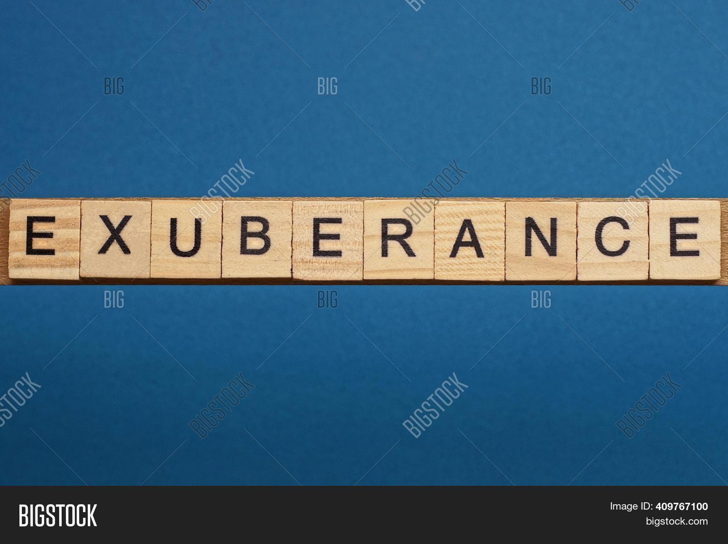 Gray Word Exuberance Image & Photo (Free Trial) | Bigstock
