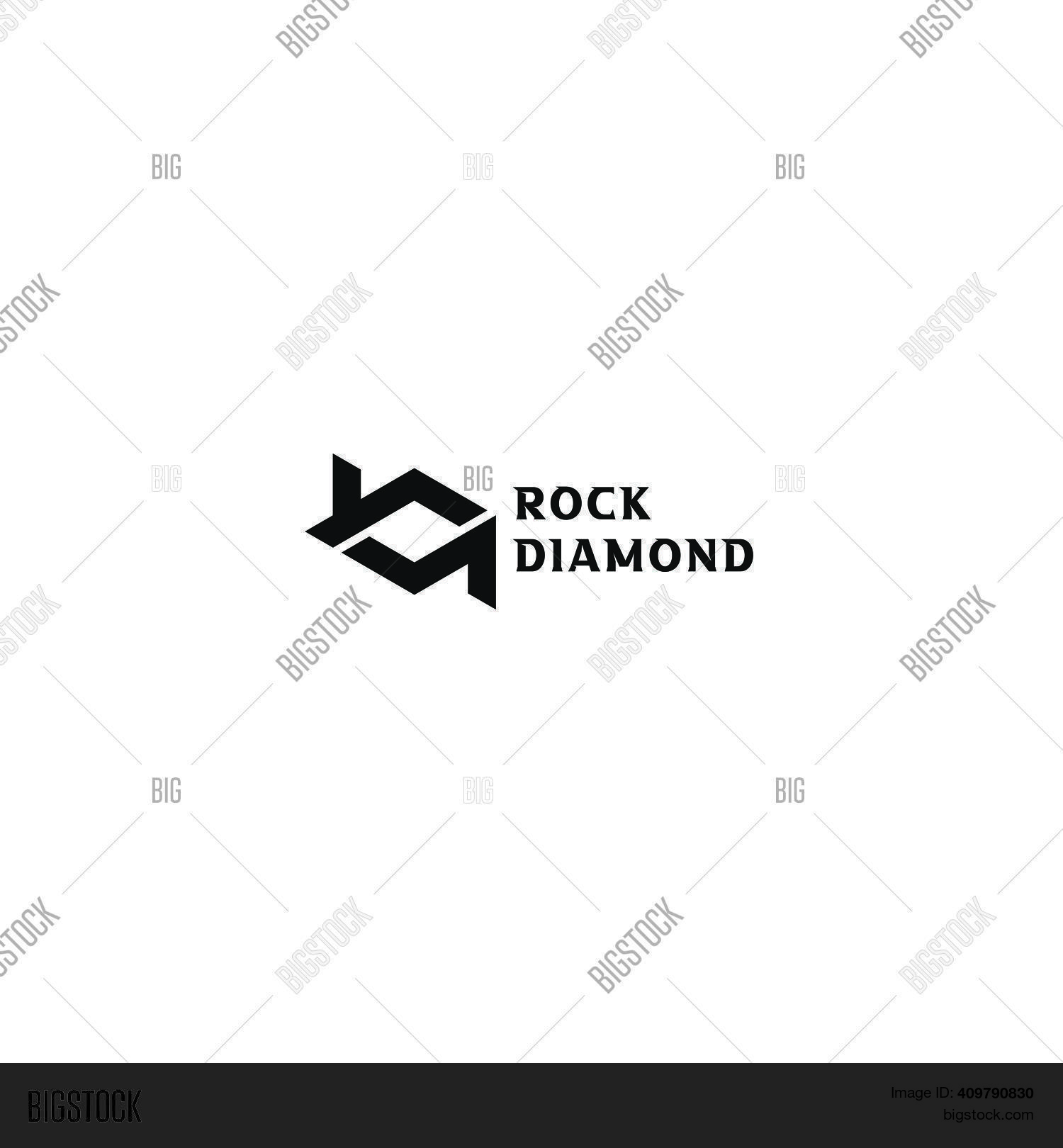 Rock Diamond | Vector & Photo (Free Trial) | Bigstock
