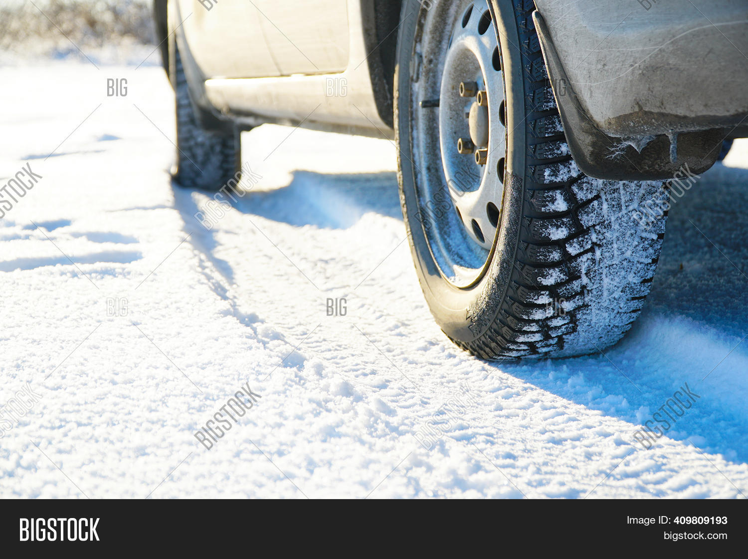 Studded Winter Car Image & Photo (Free Trial) | Bigstock