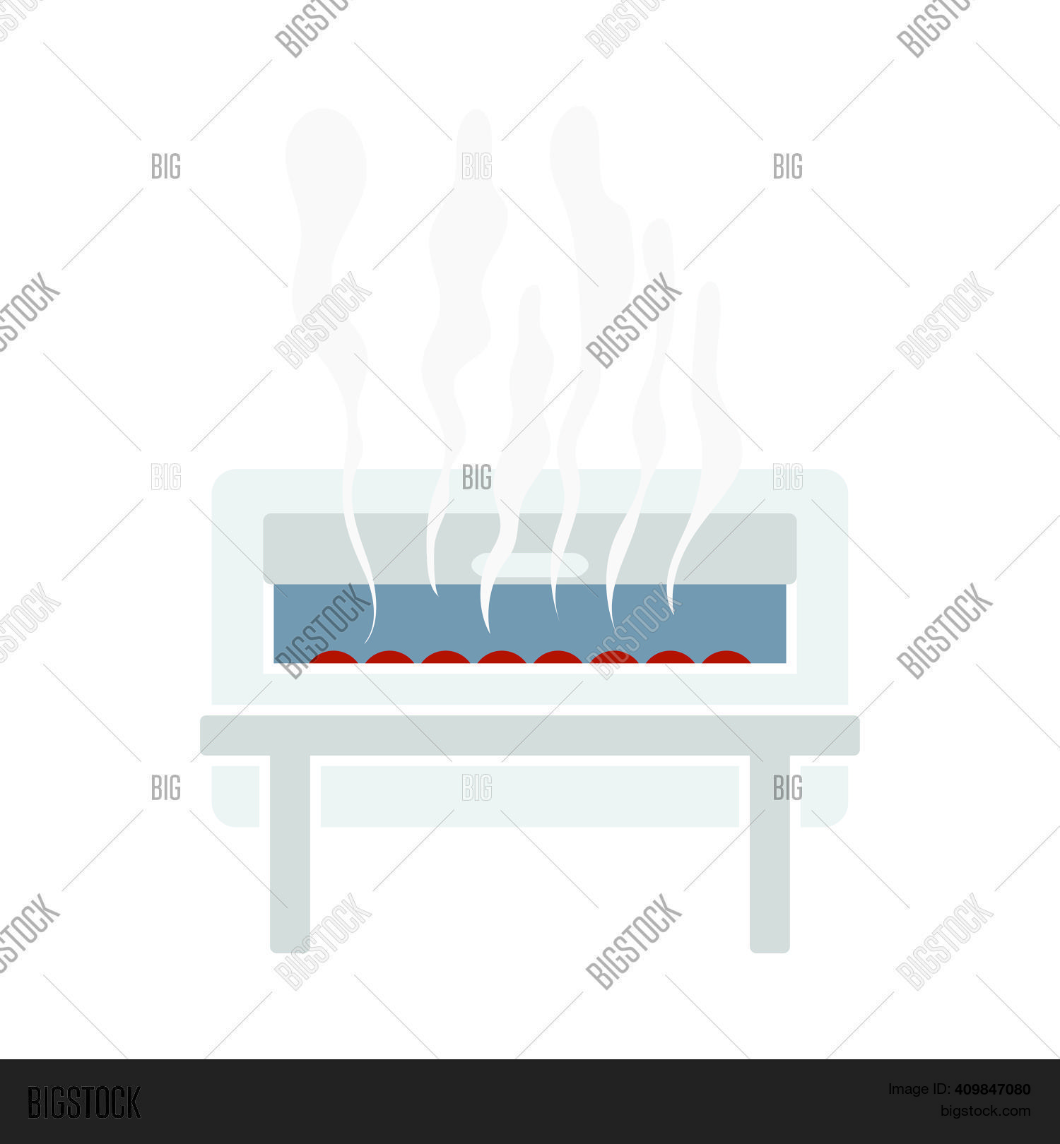 Chafing Dish Icon. Vector & Photo (Free Trial) | Bigstock
