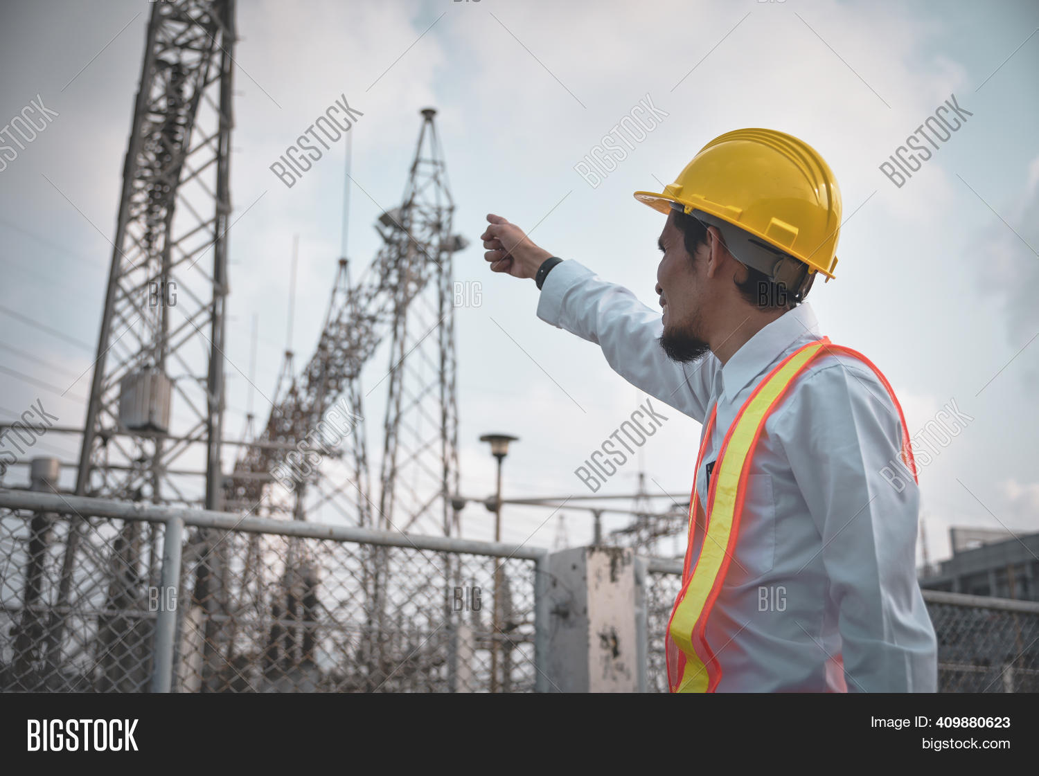 Engineer Points High Image & Photo (Free Trial) | Bigstock