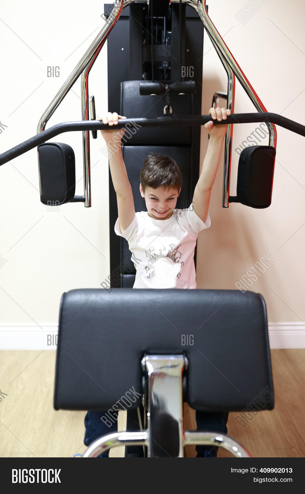 Boy Doing Exercises Image & Photo (Free Trial) | Bigstock