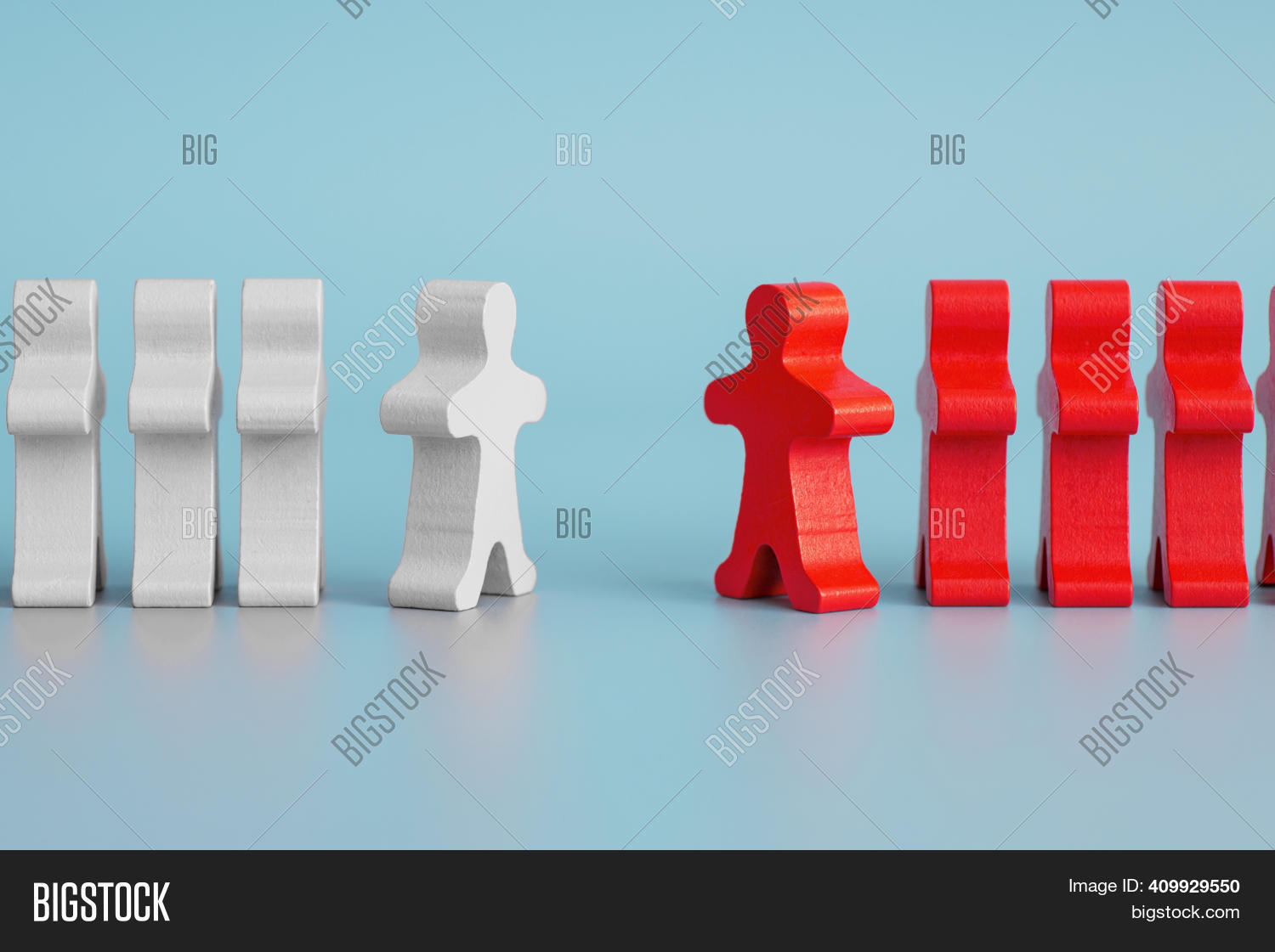 Two Groups Wooden Image & Photo (Free Trial) | Bigstock