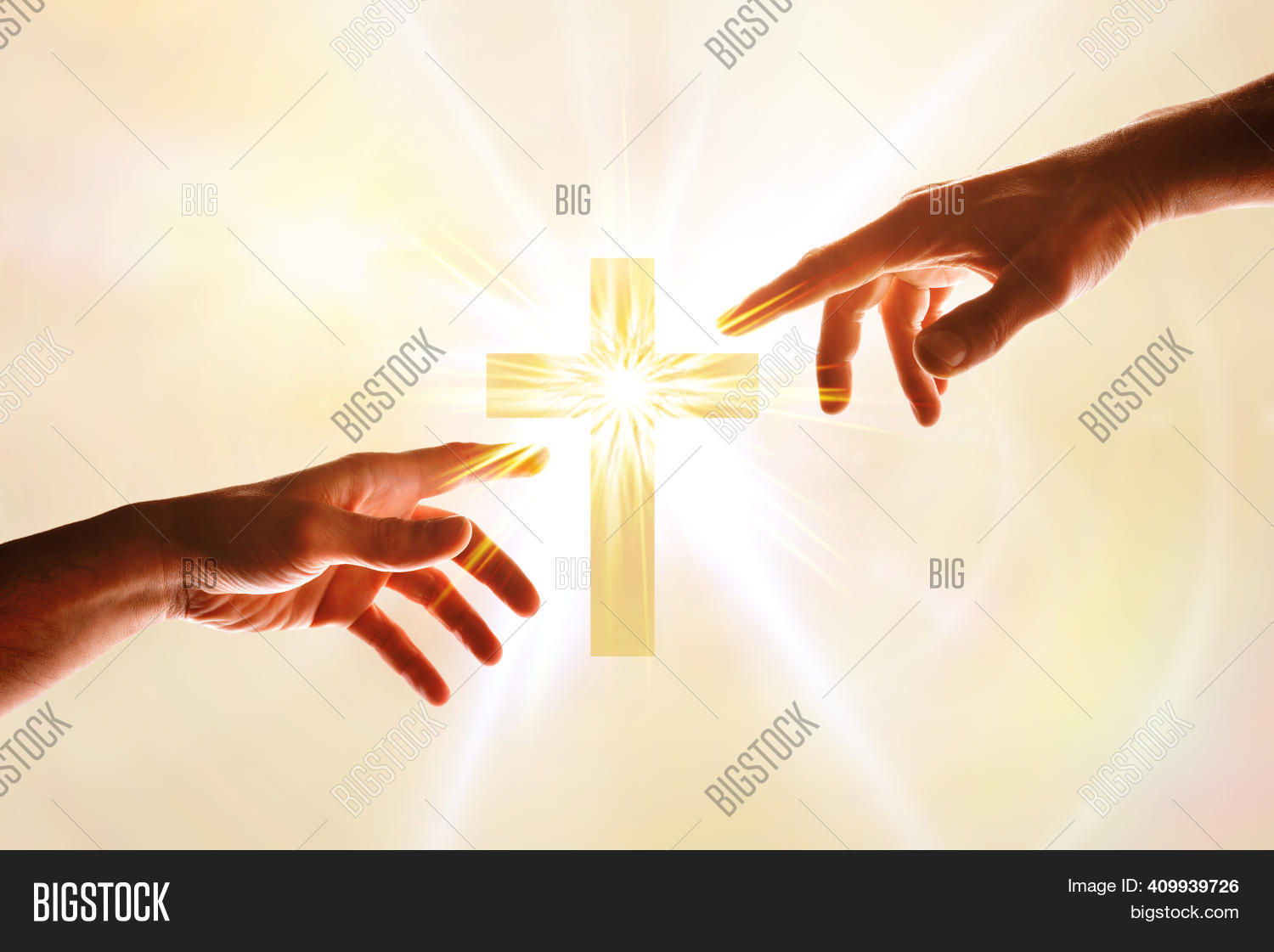 Hands Wanting Touch Image & Photo (Free Trial) | Bigstock