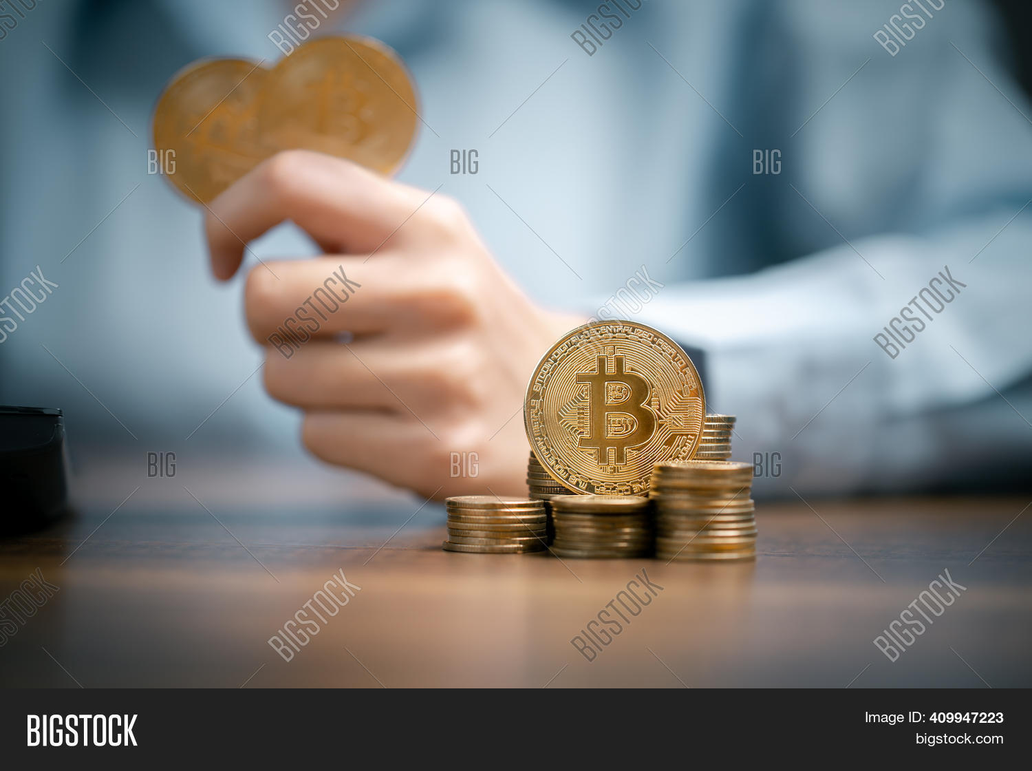 Bitcoins, Bitcoin Hand Image & Photo (Free Trial) | Bigstock