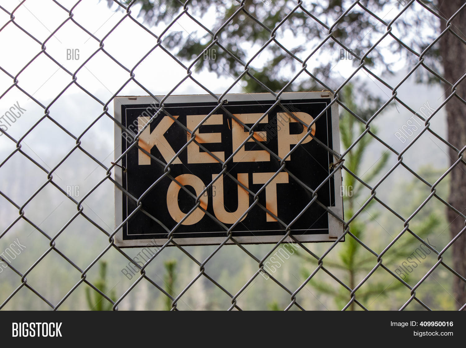 Keep Out Sign On Image & Photo (Free Trial) | Bigstock