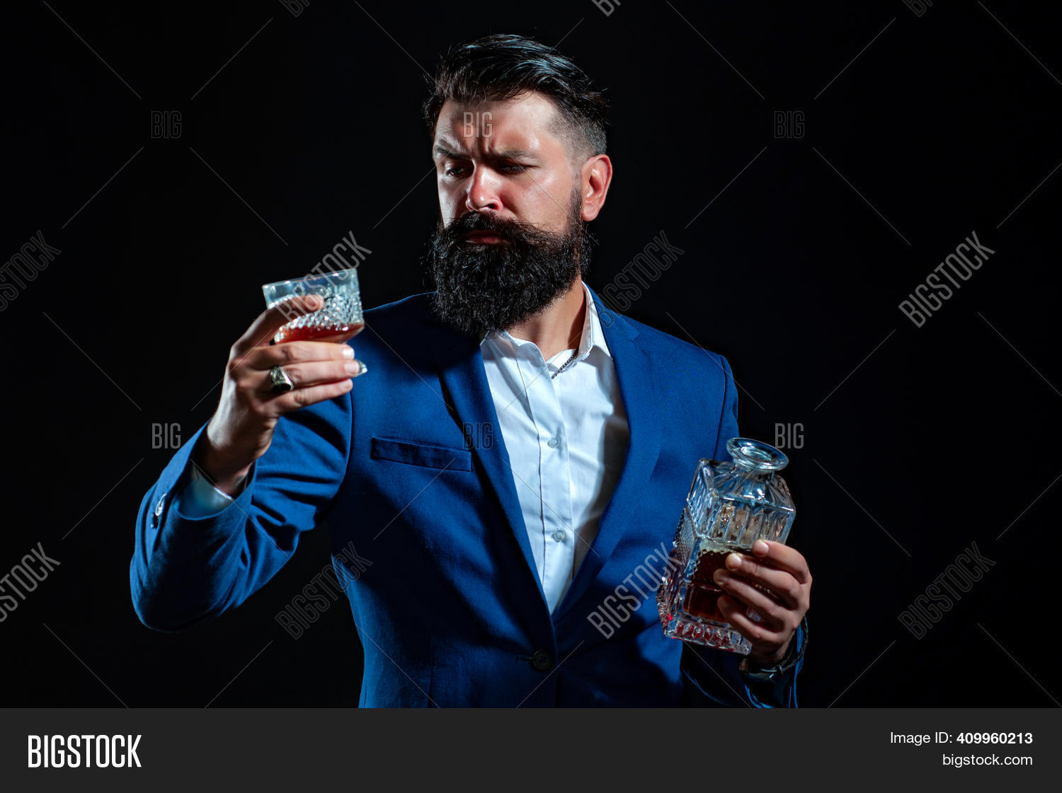 Man Whiskey. Old Image & Photo (Free Trial) | Bigstock