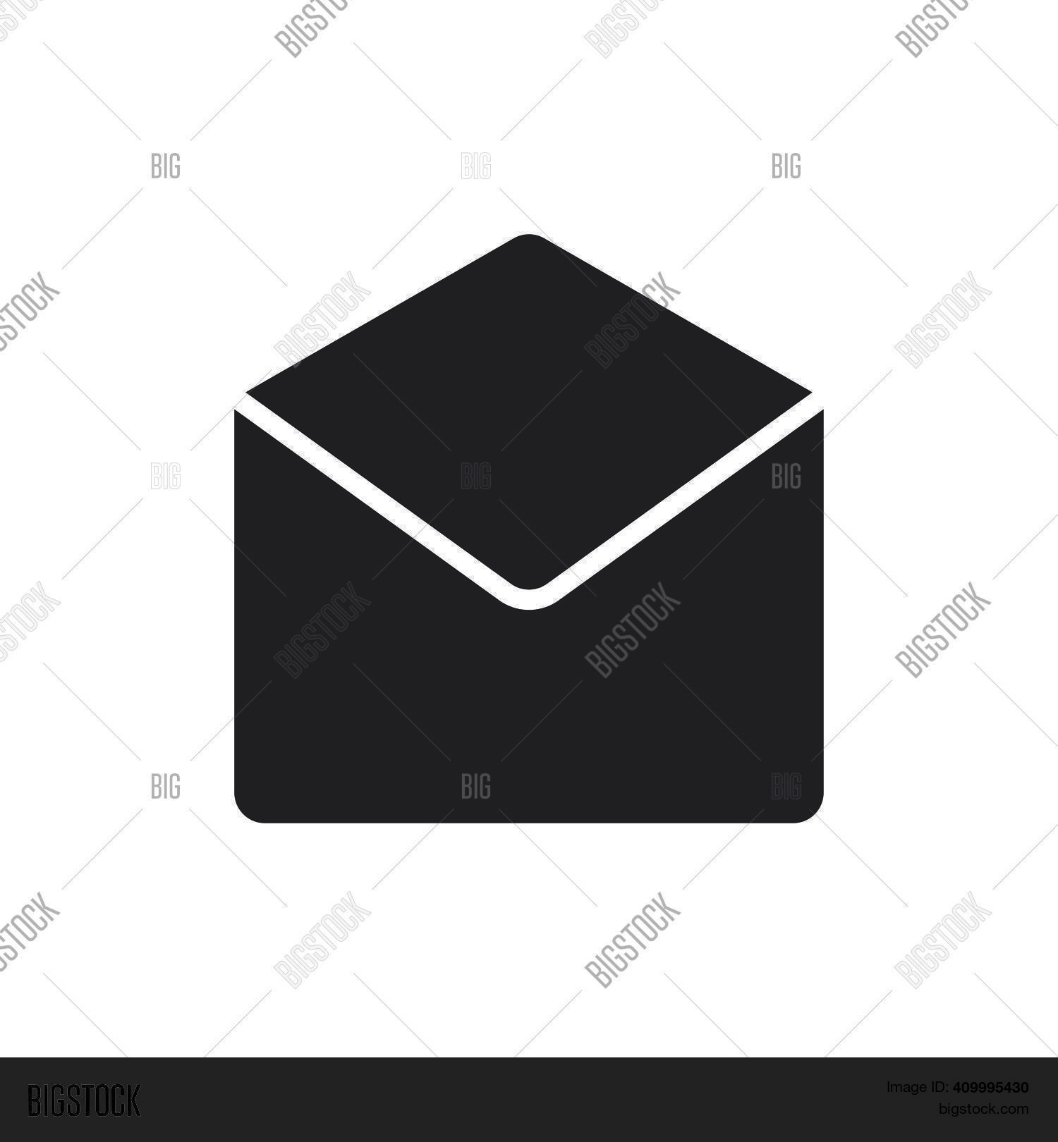 Email Open Icon. Vector & Photo (Free Trial) | Bigstock