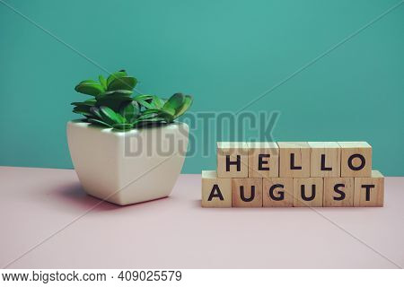 Hello August Alphabet Image & Photo (Free Trial) | Bigstock