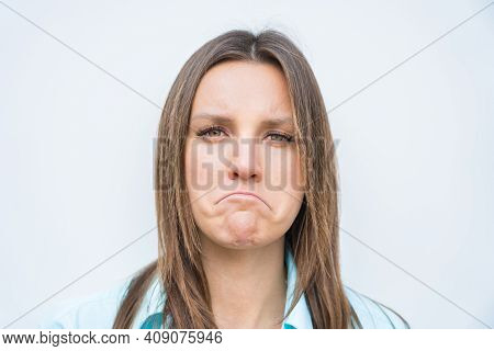 Close Portrait Sad Image & Photo (Free Trial) | Bigstock