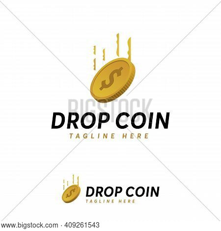 Gold Coin Logo Vector & Photo (Free Trial) | Bigstock