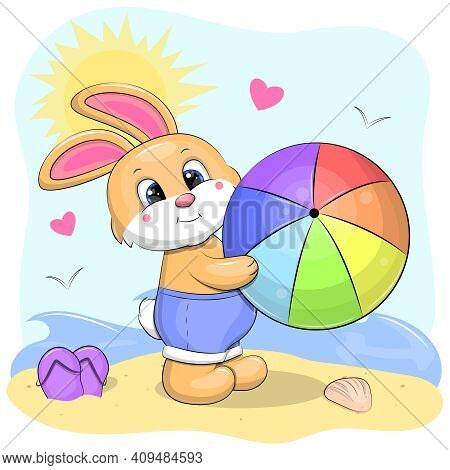 Cute Cartoon Rabbit Vector & Photo (Free Trial) | Bigstock