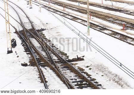 Railway Top View Image & Photo (Free Trial) | Bigstock