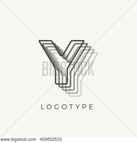 Letter Y Outline Vector & Photo (Free Trial) | Bigstock