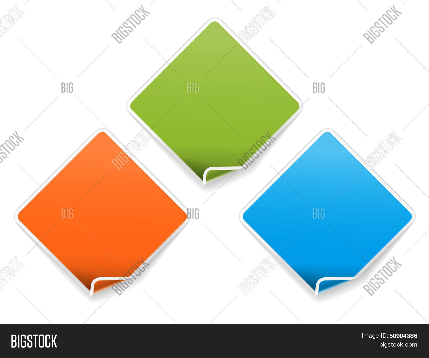 Folded Corner Label Vector & Photo (Free Trial) | Bigstock