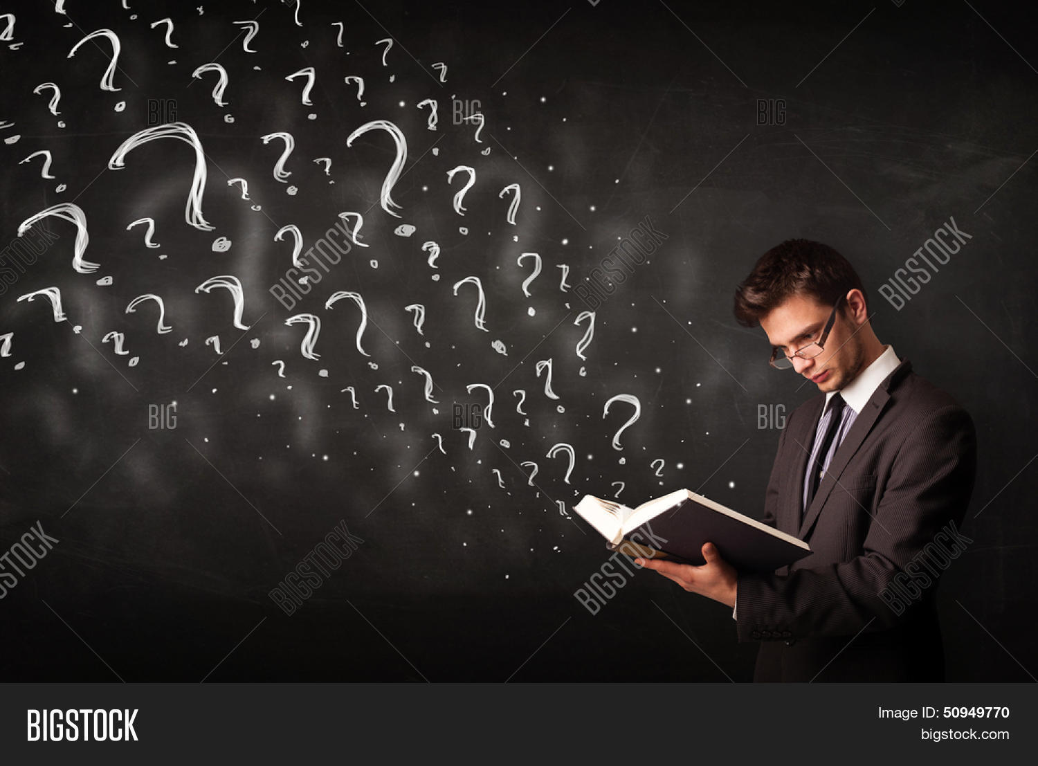 Confused Man Reading Image & Photo (Free Trial) | Bigstock