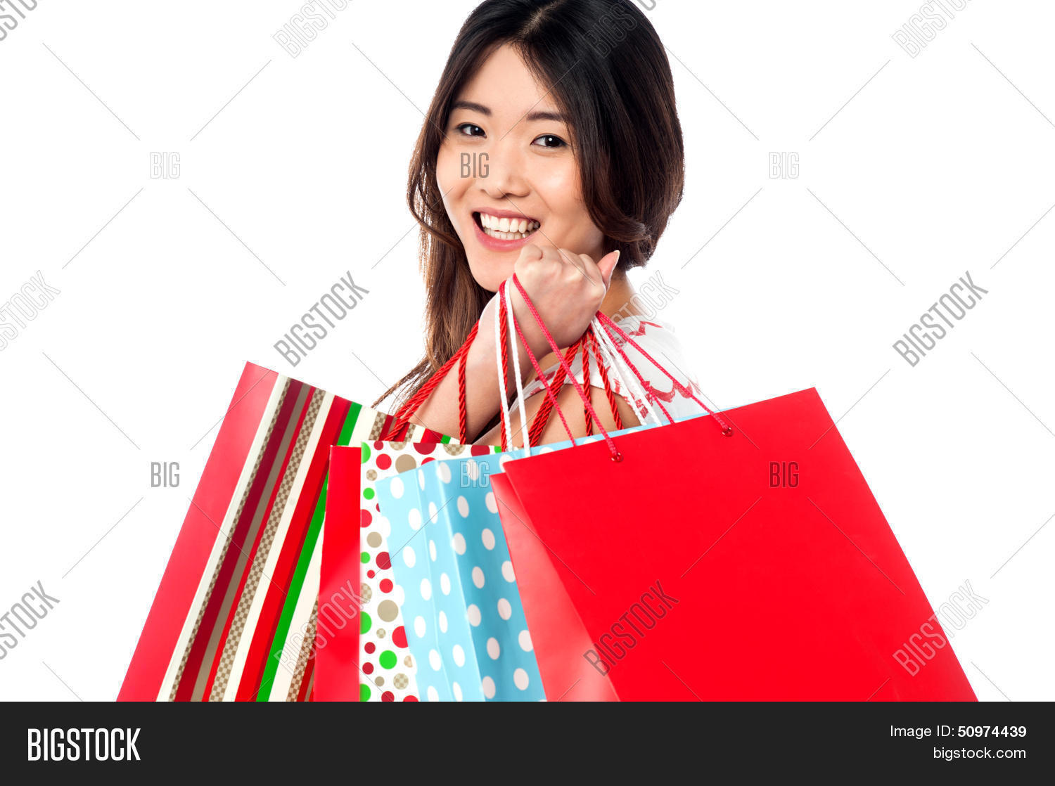 Shopaholic Attractive Image & Photo (Free Trial) | Bigstock
