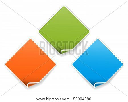 Folded Corner Label Vector & Photo (Free Trial) | Bigstock