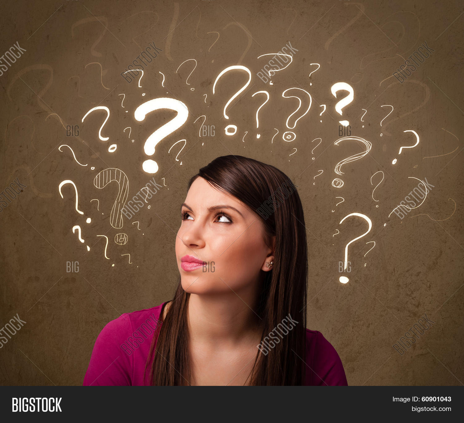 Teenage Girl Question Image & Photo (Free Trial) | Bigstock