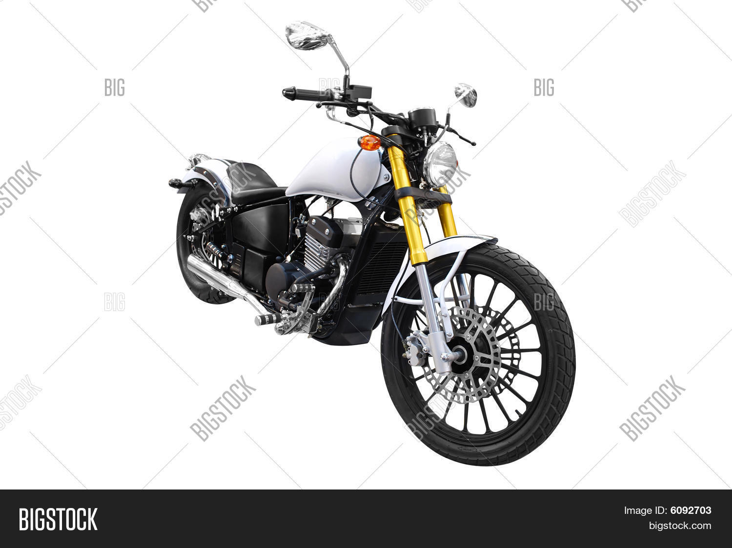 Front View Motorcycle Image & Photo (Free Trial) | Bigstock