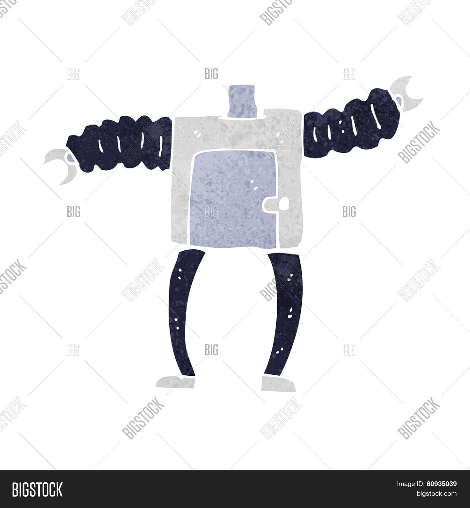Cartoon Robot Body ( Image & Photo (Free Trial) | Bigstock