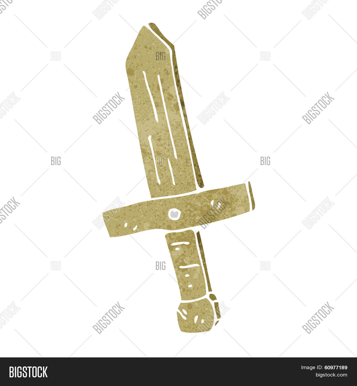 Cartoon Wooden Sword Image & Photo (Free Trial) | Bigstock