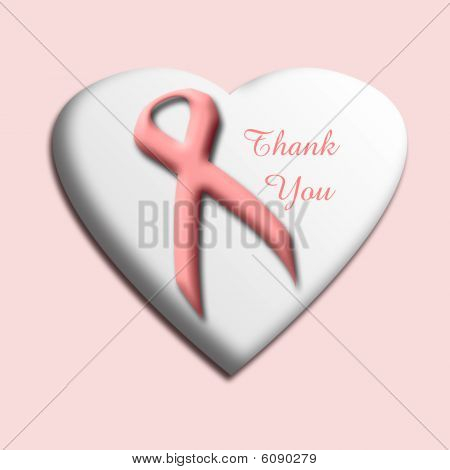 Pink Ribbon Heart Image & Photo (Free Trial) | Bigstock