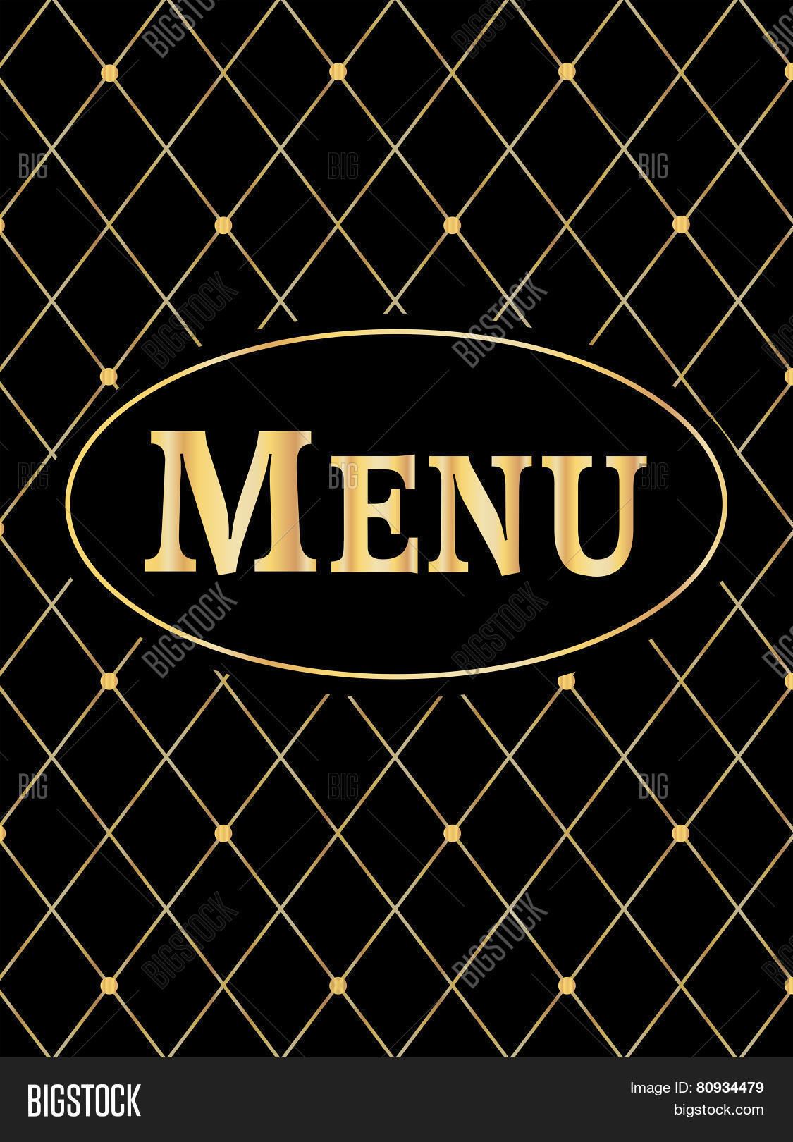 Black Gold Gourmet Vector & Photo (Free Trial) | Bigstock