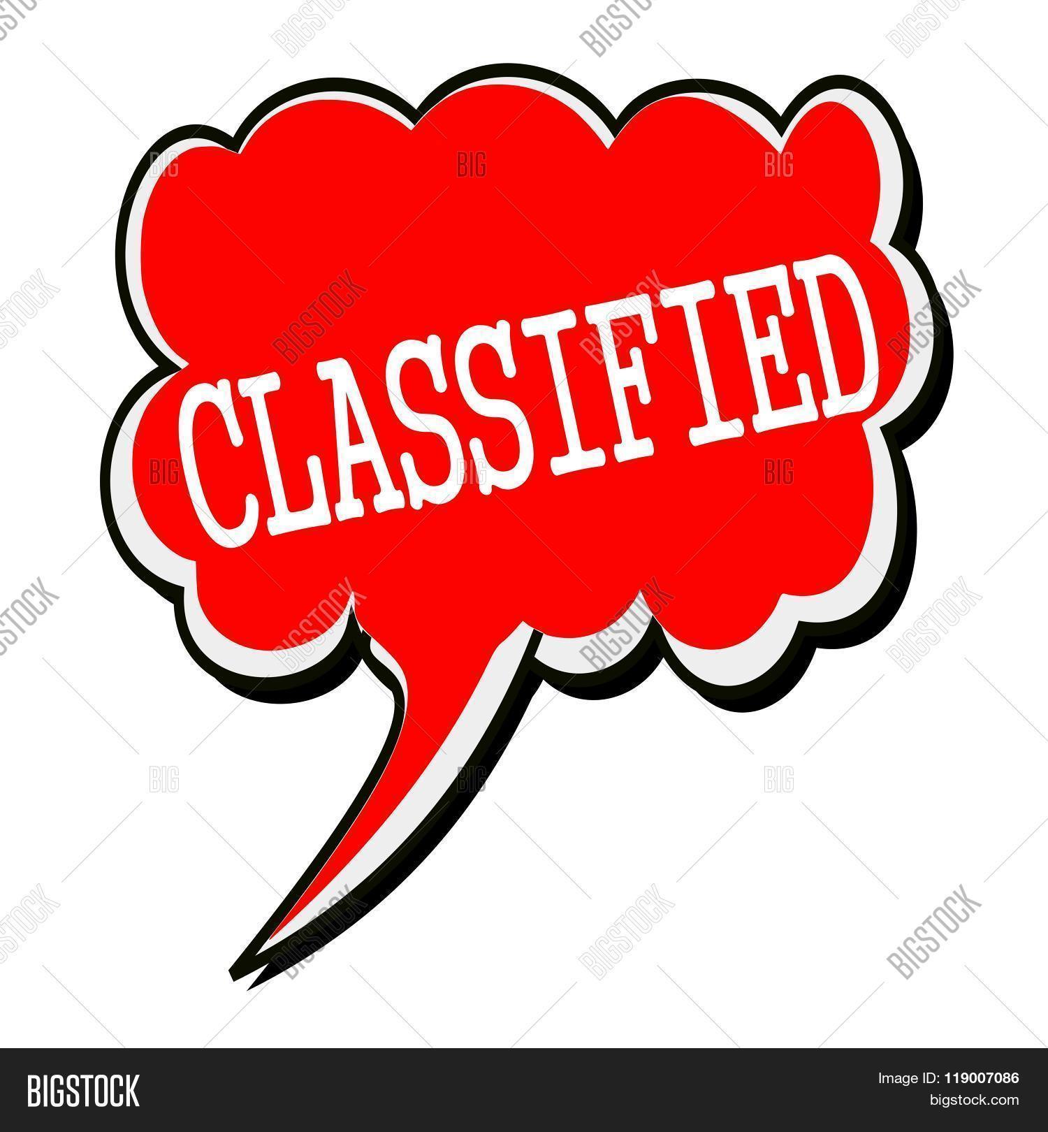 Classified White Stamp Image & Photo (Free Trial) | Bigstock