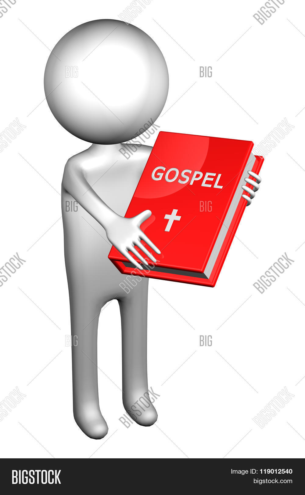 3D Man Gospel Image & Photo (Free Trial) | Bigstock