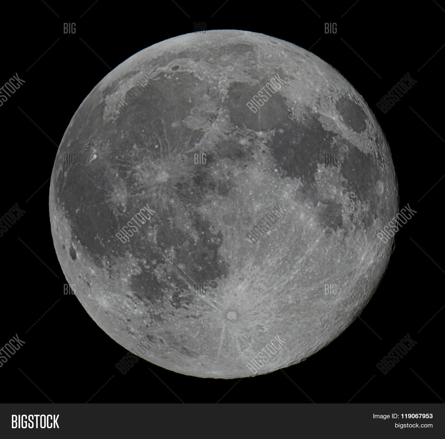 Real Full Moon Image & Photo (Free Trial) | Bigstock