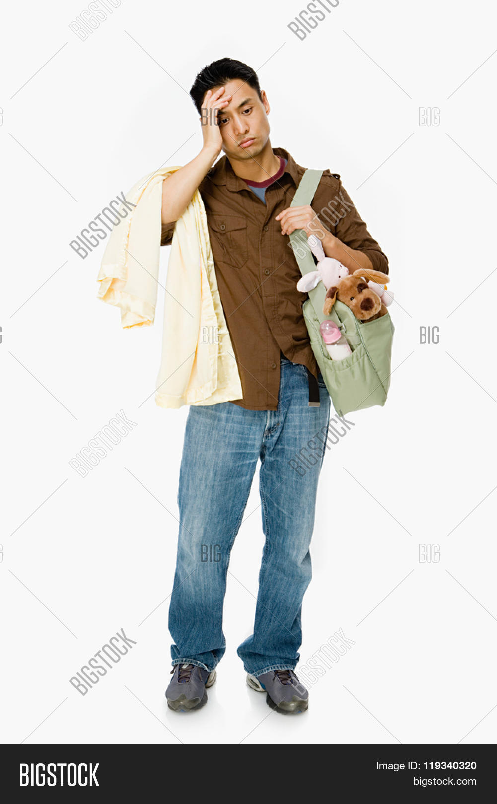 Stressed Father Image & Photo (Free Trial) | Bigstock