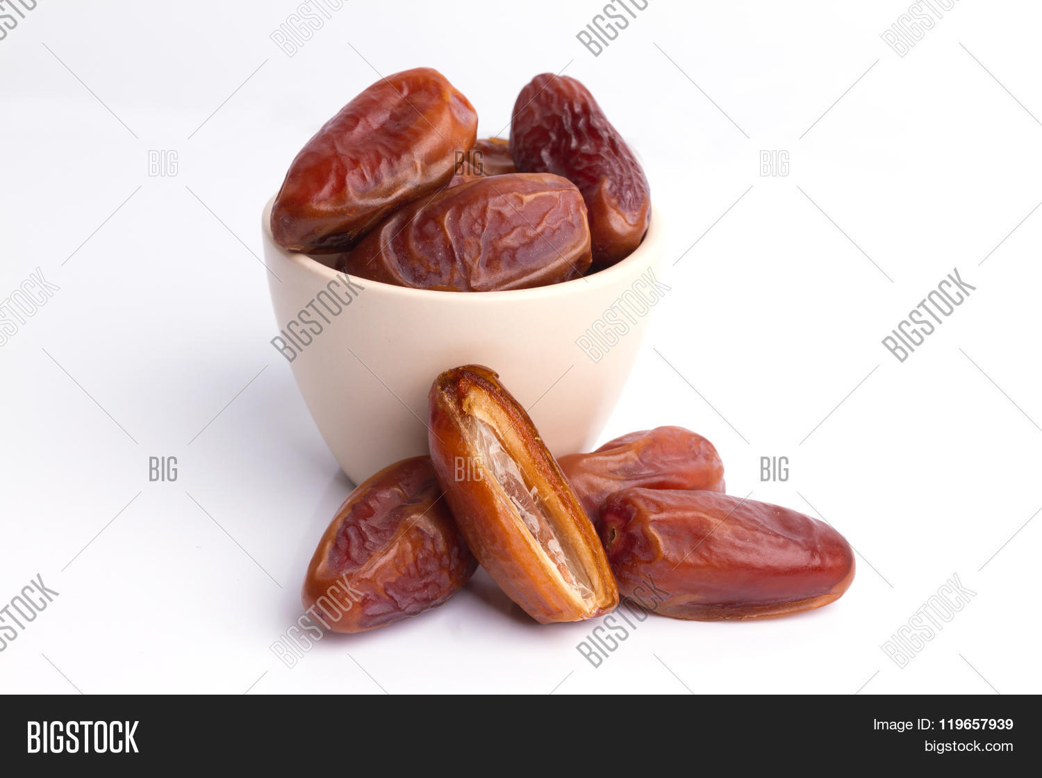 Dried Dates Fruit On Image & Photo (Free Trial) | Bigstock