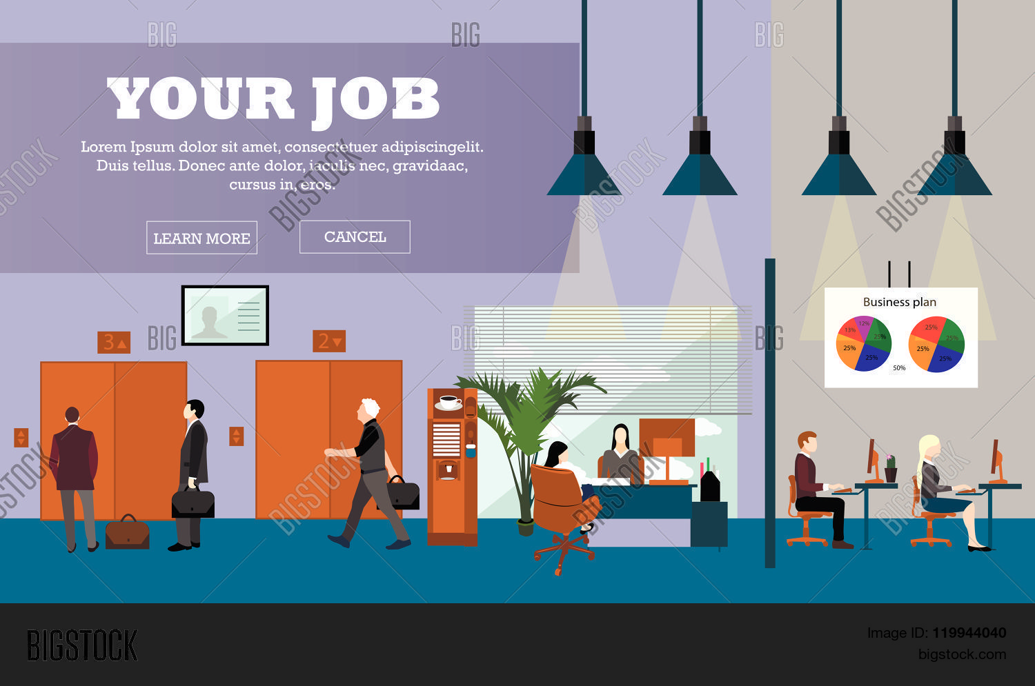 Flat Design Business Vector & Photo (Free Trial) | Bigstock