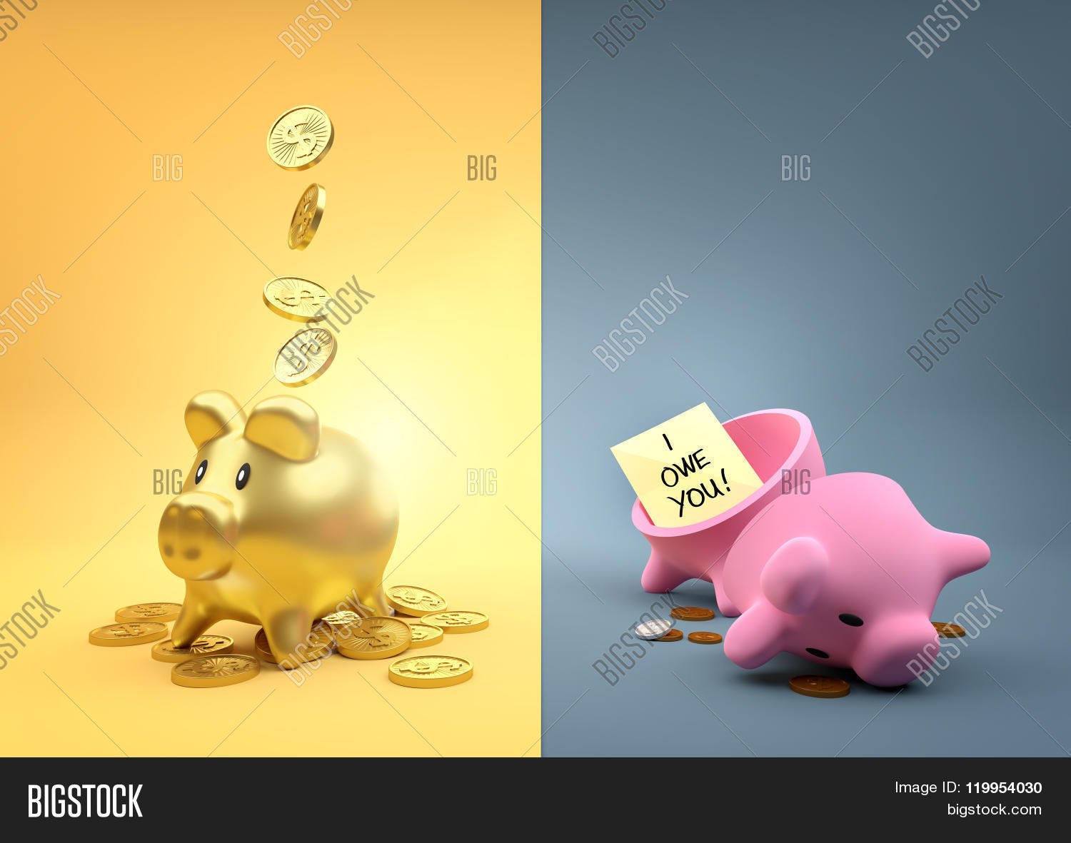 Different Fortunes. Image & Photo (Free Trial) | Bigstock
