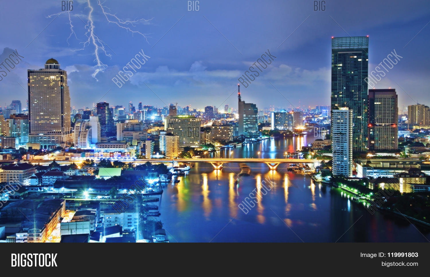 Storm Sky Over City Image & Photo (Free Trial) | Bigstock