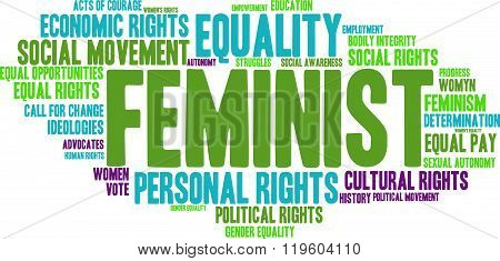 Feminist Word Cloud Vector & Photo (Free Trial) | Bigstock