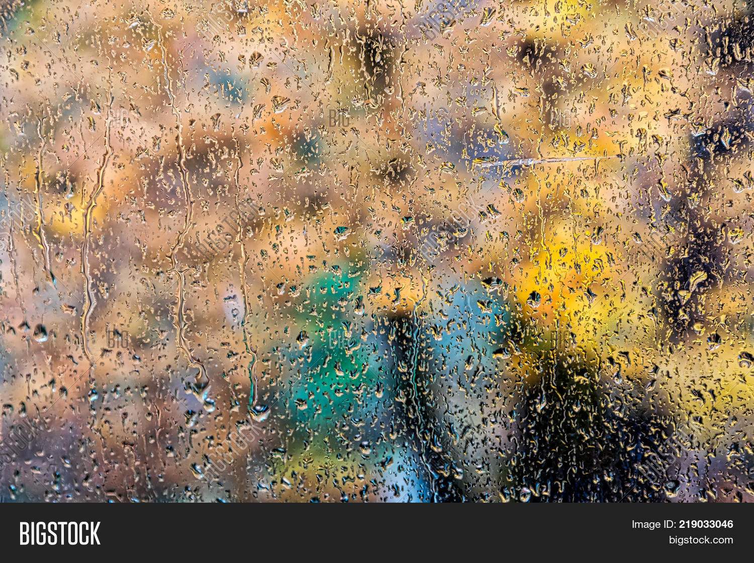 Drops Rain On Window. Image & Photo (Free Trial) | Bigstock