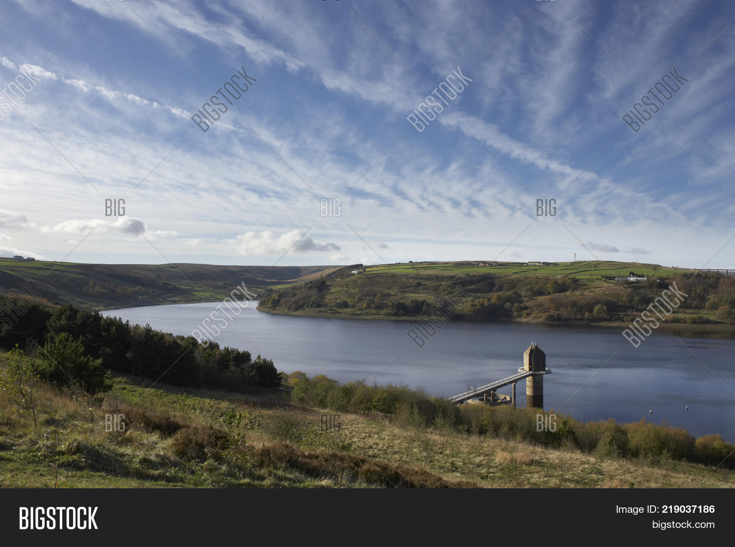 Scammonden Dam M62 Image & Photo (Free Trial) | Bigstock