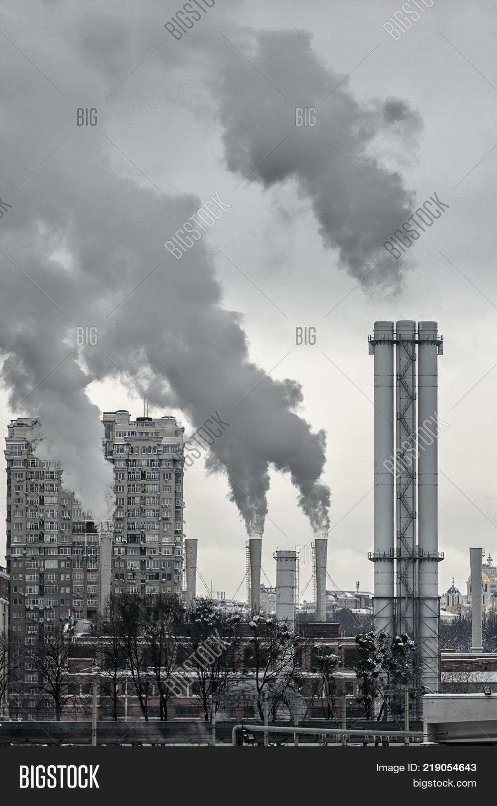 Air Pollution By Smoke Image & Photo (Free Trial) | Bigstock