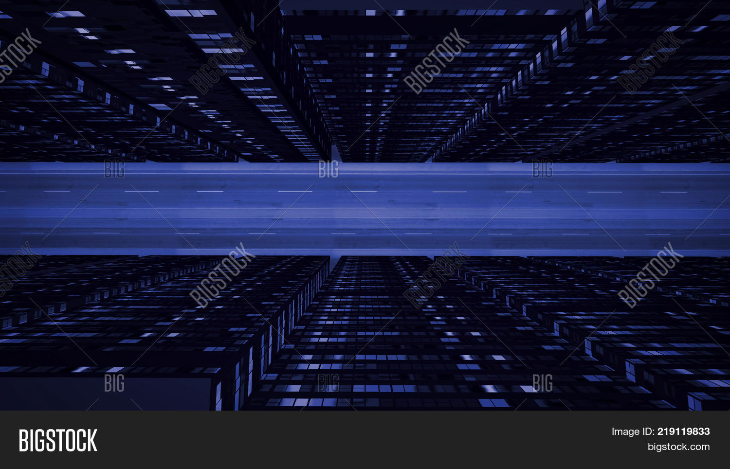 Cyber Tunnel Flying Image & Photo (Free Trial) | Bigstock