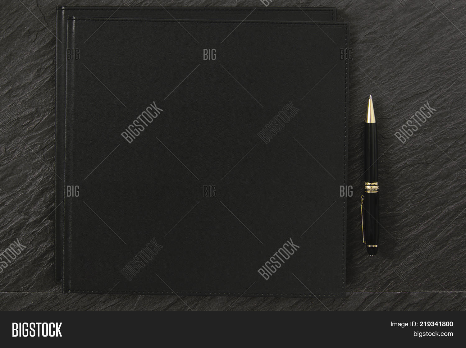 Blank Black Notebook Image & Photo (Free Trial) | Bigstock