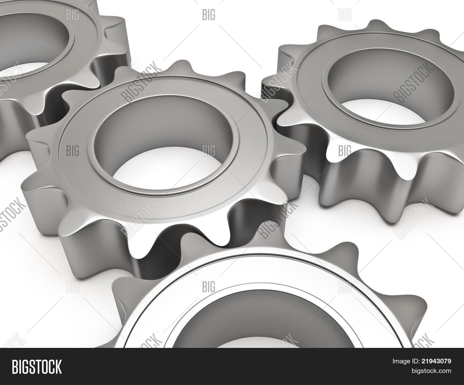 Four Gears Connected Image & Photo (Free Trial) | Bigstock