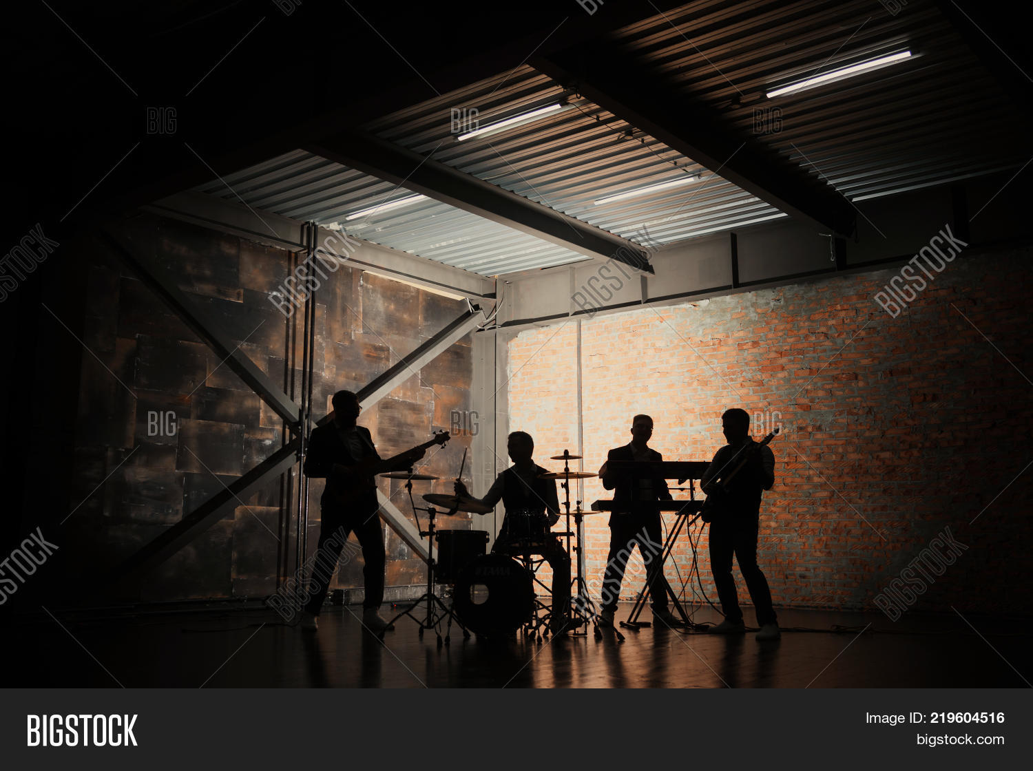 Bands Silhouettes On Image & Photo (Free Trial) | Bigstock