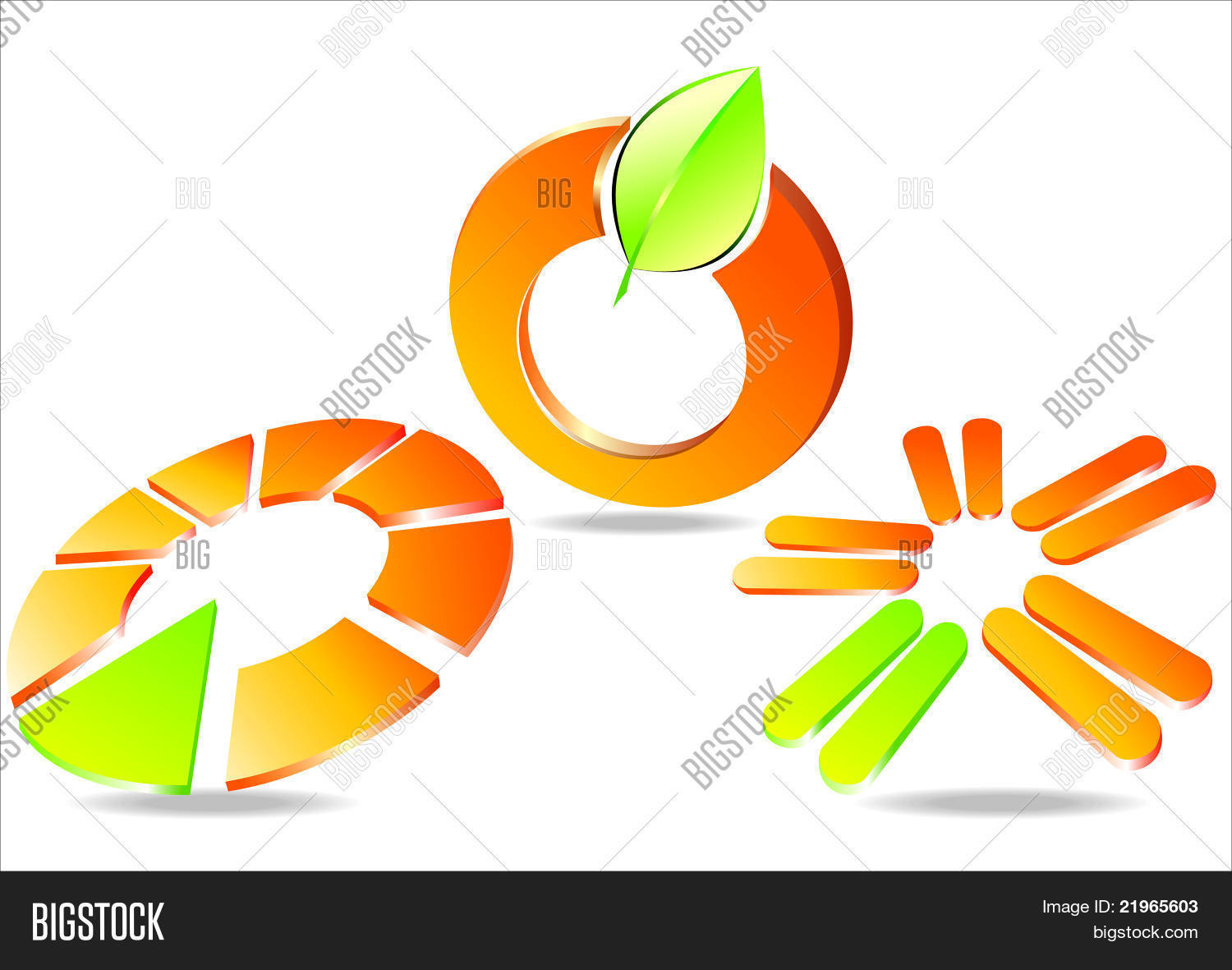 ECO BIO Symbols Vector & Photo (Free Trial) | Bigstock