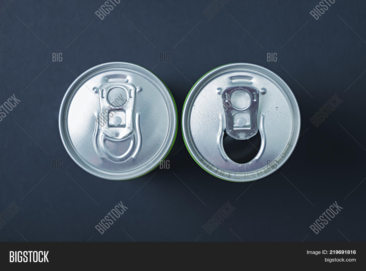 Cans. Top View Image & Photo (Free Trial) | Bigstock