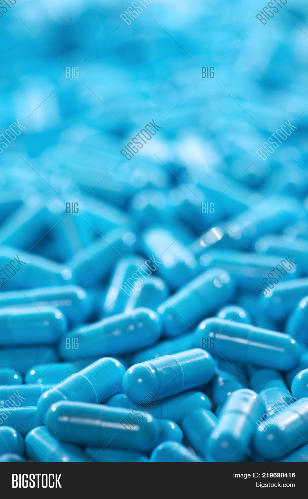 Blue Capsule Pills Image & Photo (Free Trial) | Bigstock