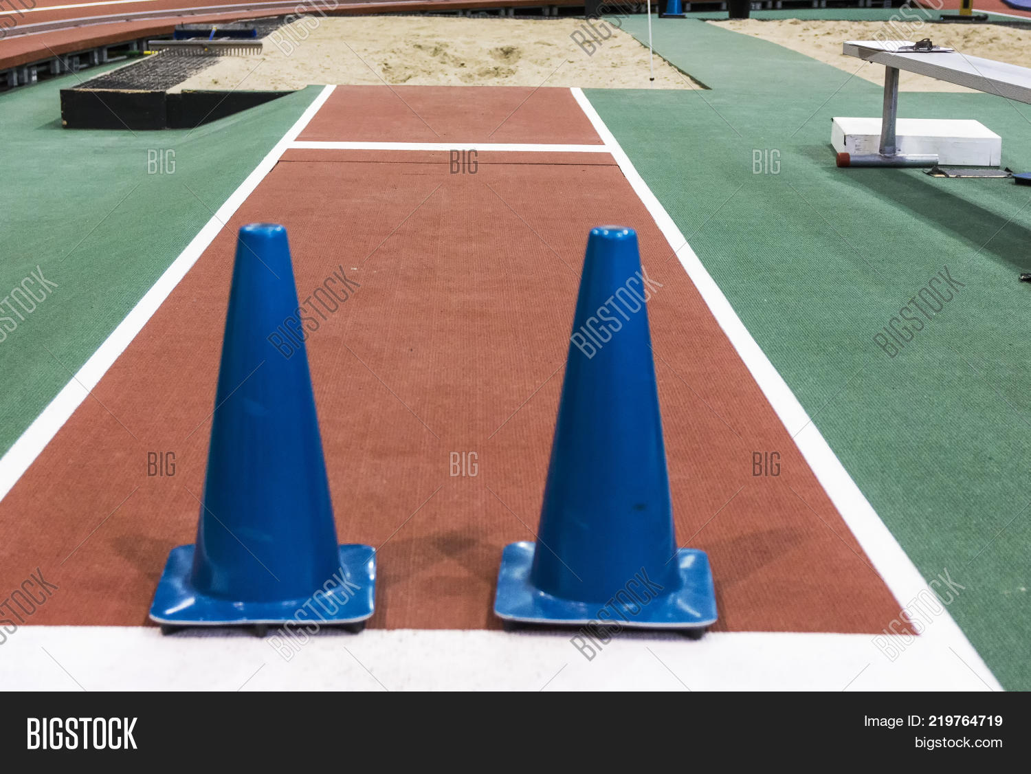 Two Large Blue Cones Image & Photo (Free Trial) | Bigstock
